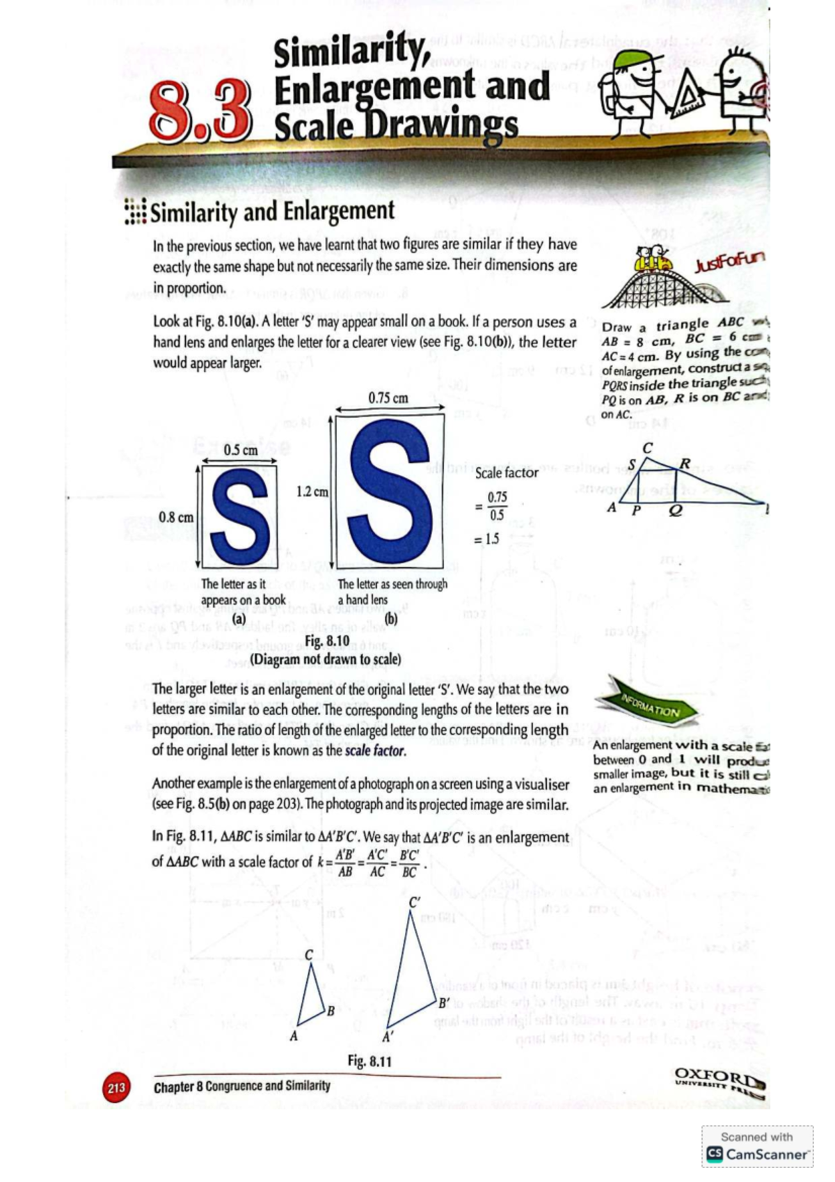 Scale Drawings and Similarity: Understanding Enlargement Concepts - Studocu