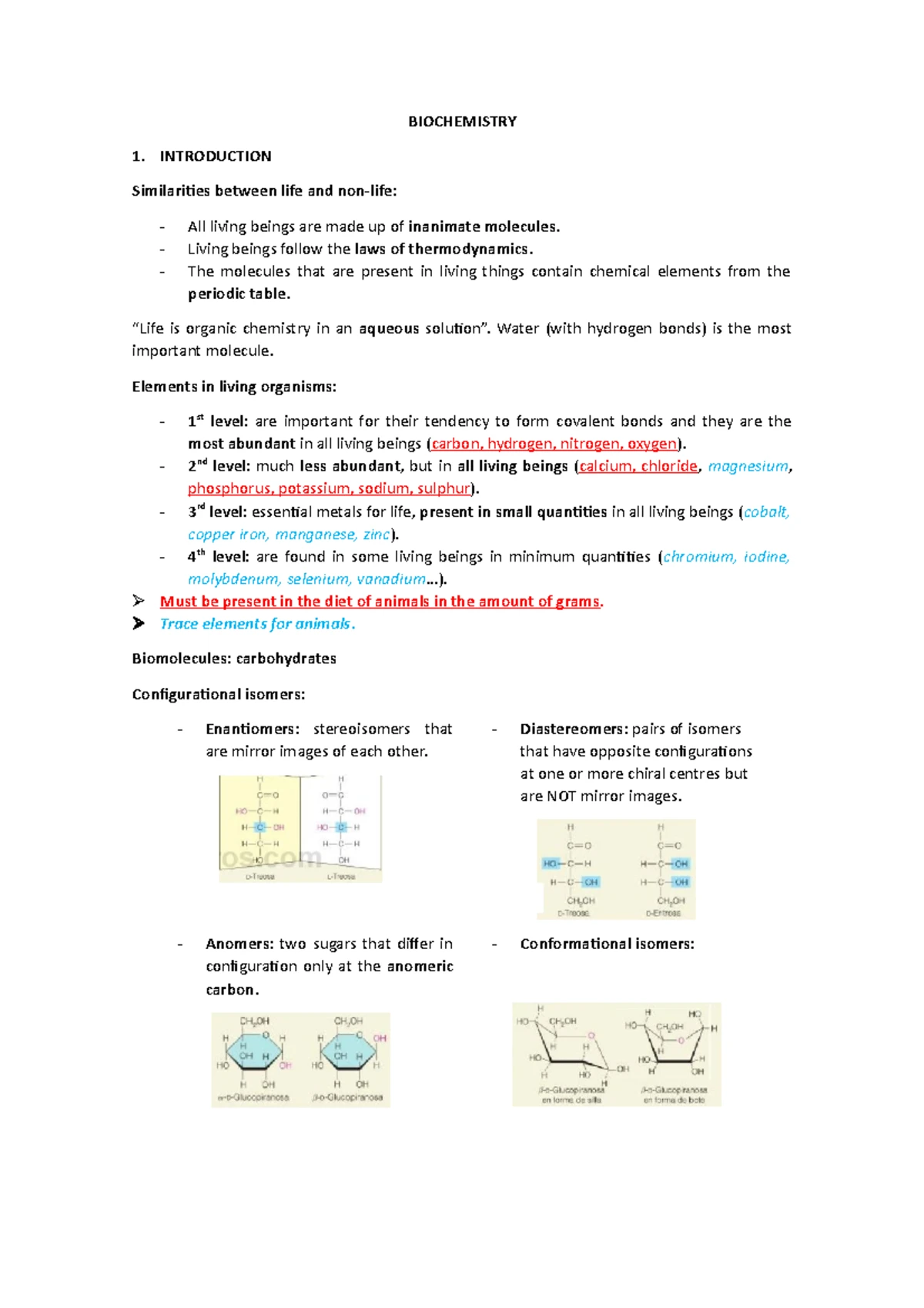 Biochemistry: Lipids Overview and Key Concepts (BIOL 202) - Studocu