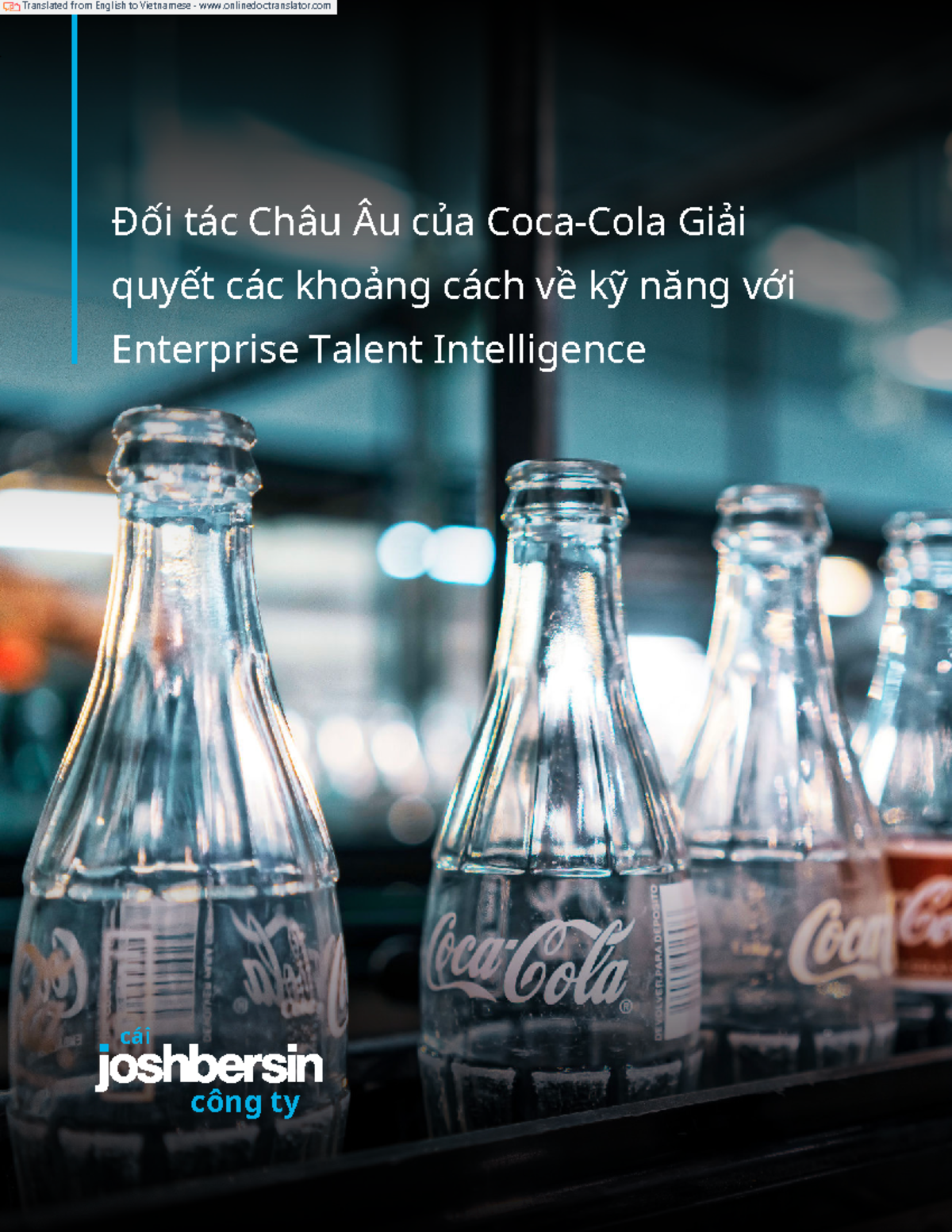 Coca-Cola Europacific Partners: Khắc phục Khoảng cách Kỹ năng với ETI Case Study - Studocu
