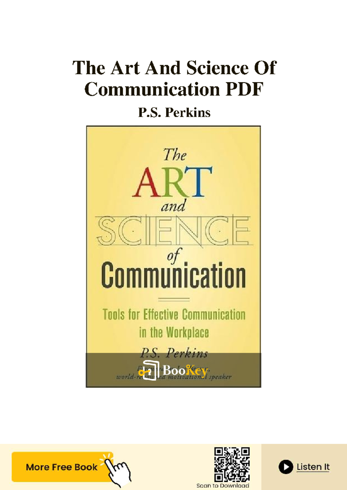 The Art and Science of Communication: Key Insights for Workplace ...