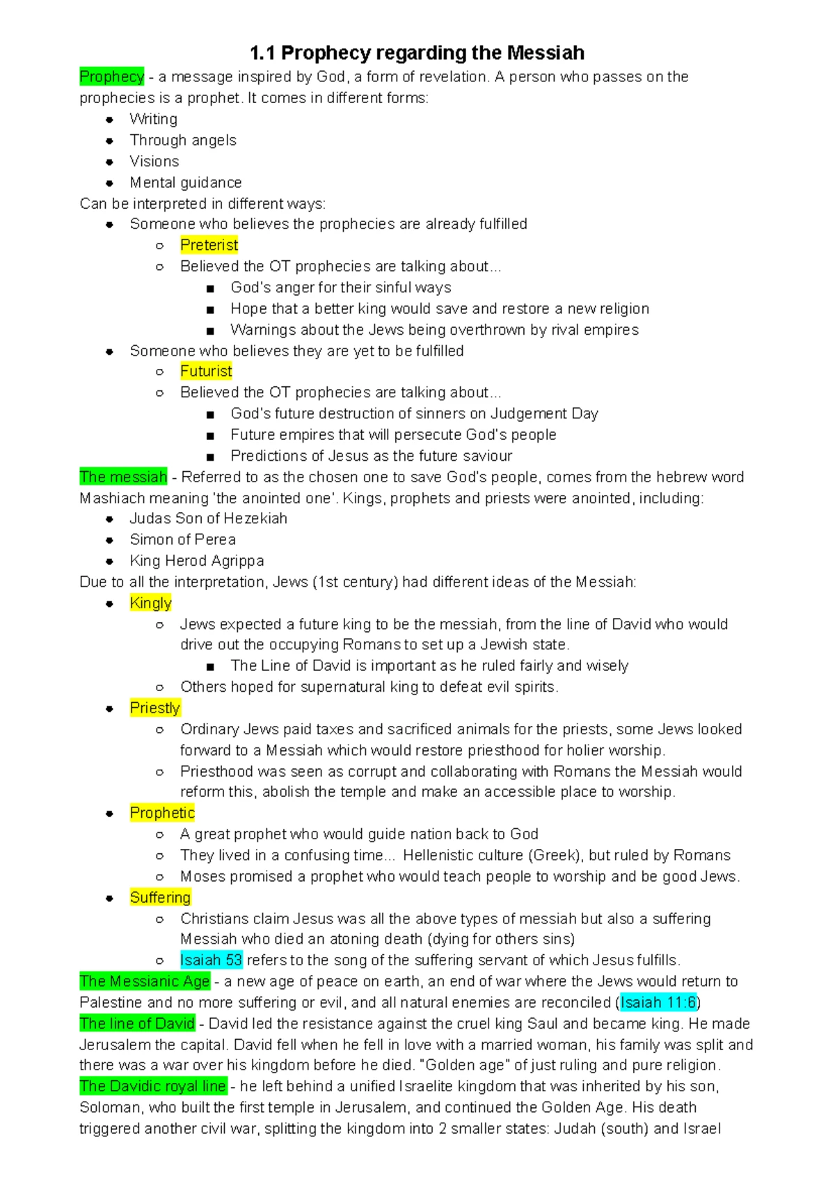 A Level RS: New Testament Revision Notes for Key Themes and Contexts ...