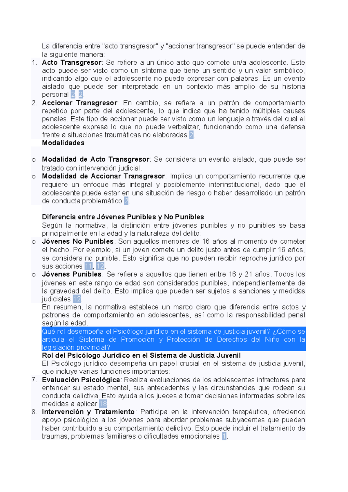 Estudio Teórico sobre Transgresiones en Adolescentes y Justicia Juvenil ...