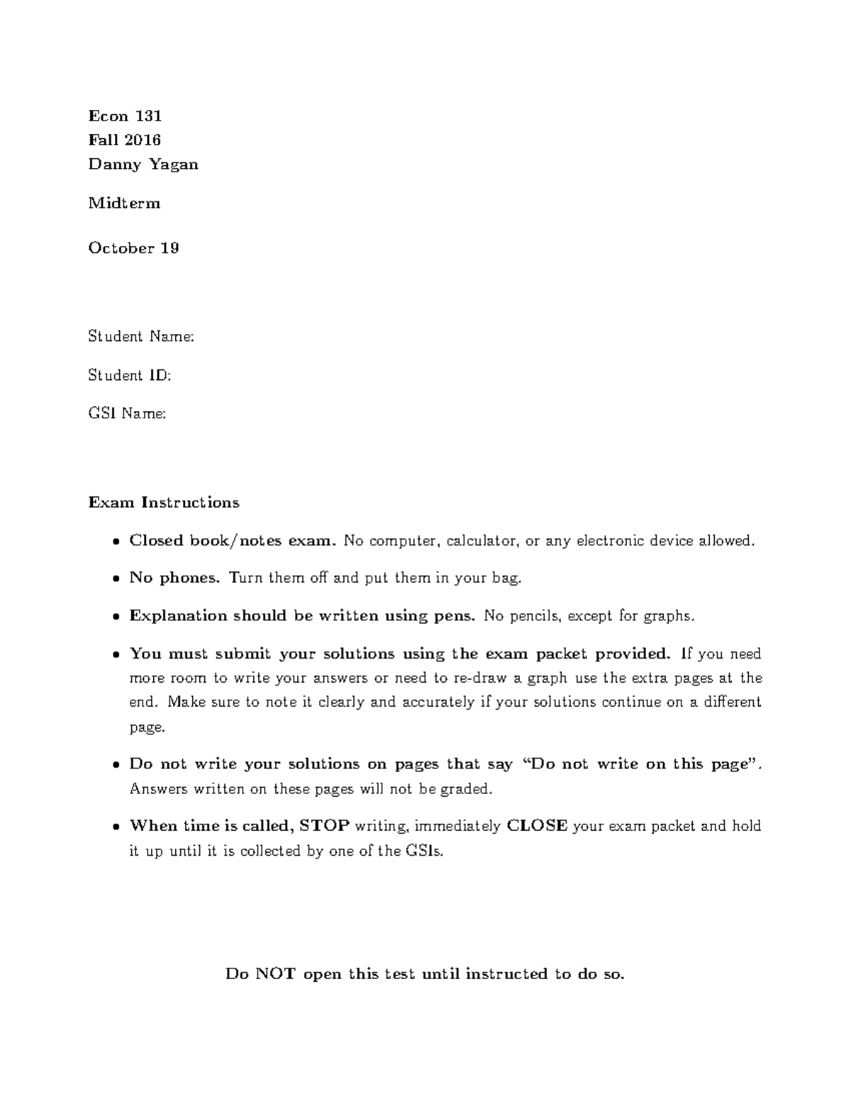 Index - 5555555555555555555555 - Econ 131 Fall 2016 Danny Yagan Midterm ...