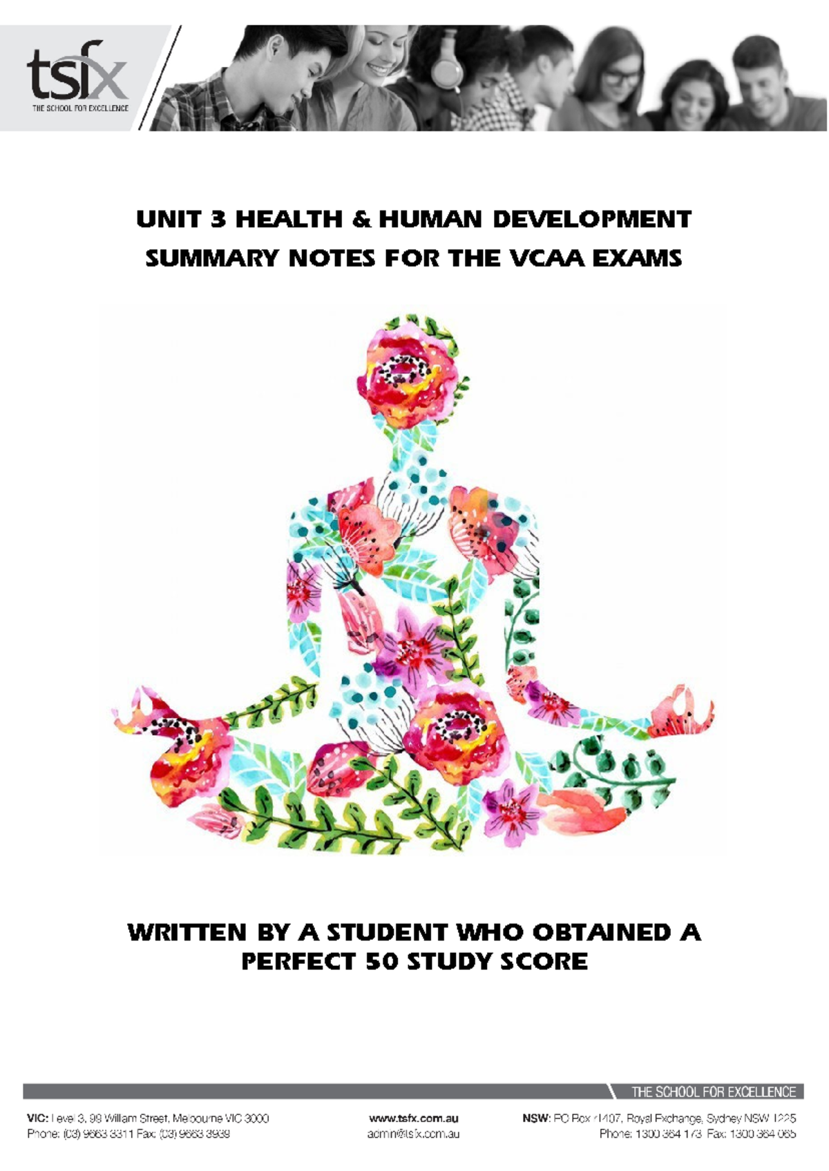 Summary of UNIT 3 VCE Health and Human Development 2021 - Studocu