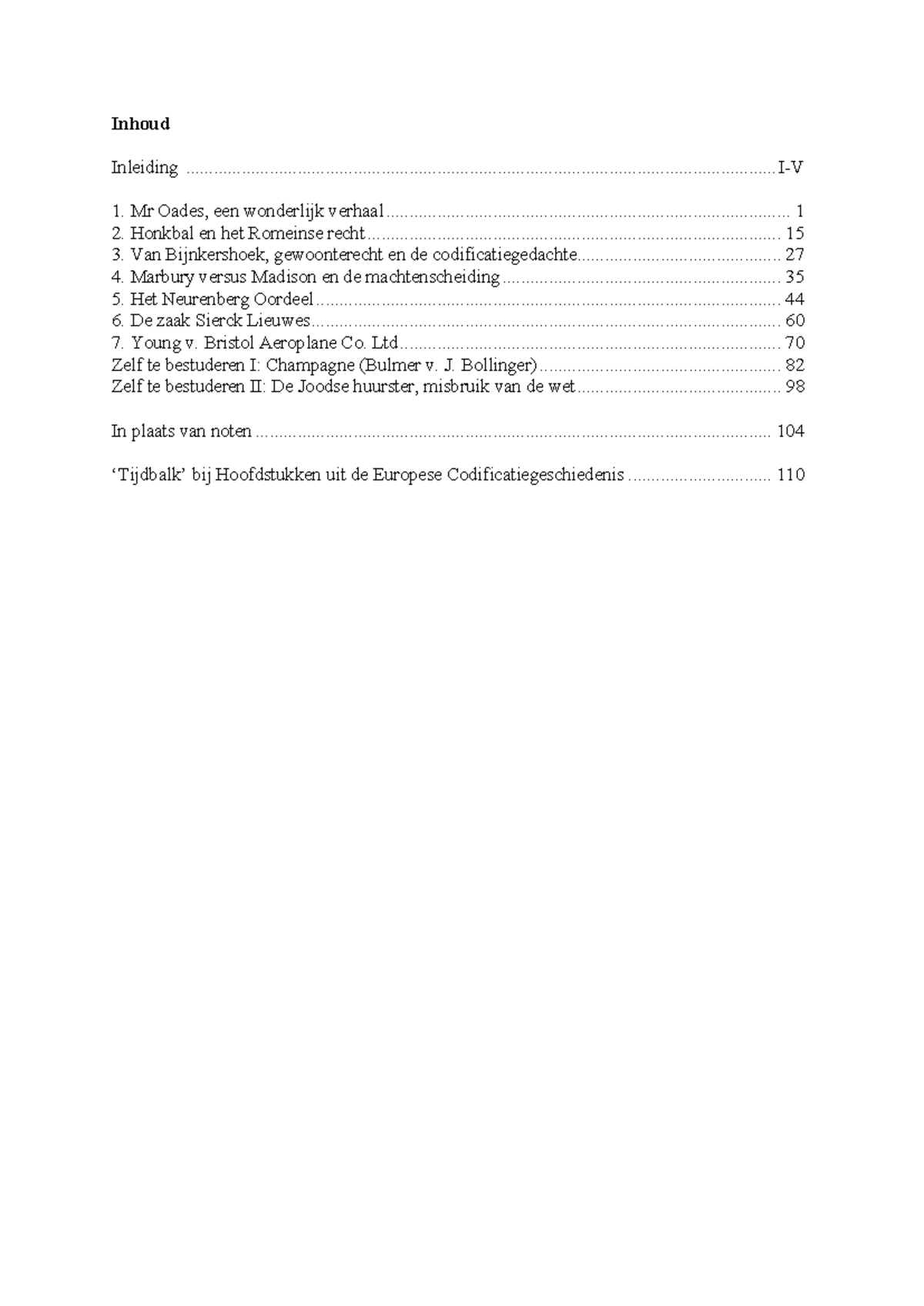 Klapper RGS 2022 - Inleiding en Week 1: Juridische Basisprincipes ...