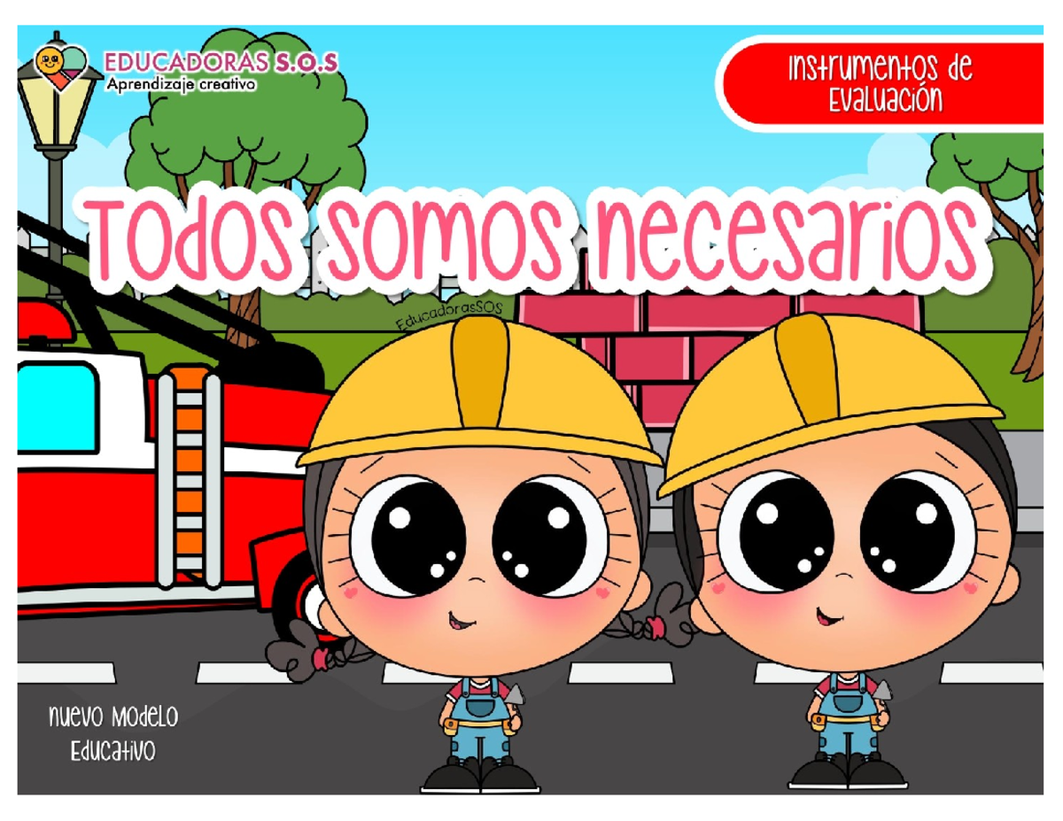 Rúbricas de Evaluación del Proyecto "Todos Somos Necesarios" - AS 18 ...