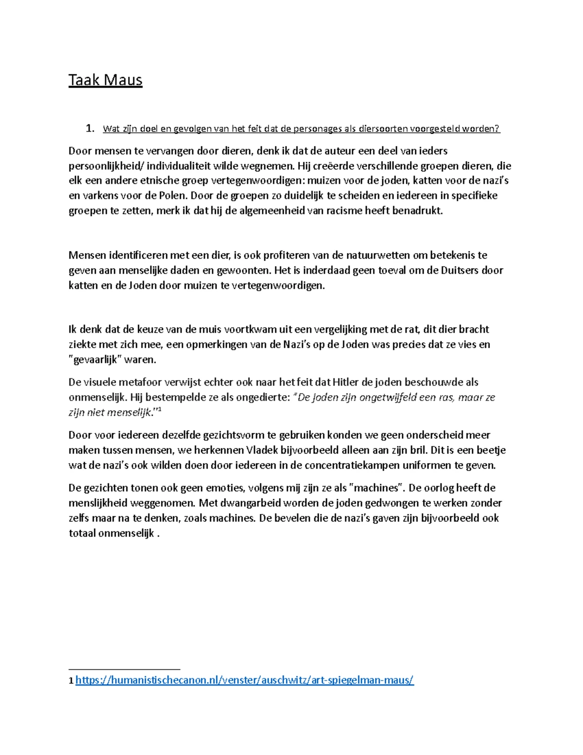 Boekverslag Oorlogswinter - Analyse en Perspectieven van 2h - Studeersnel