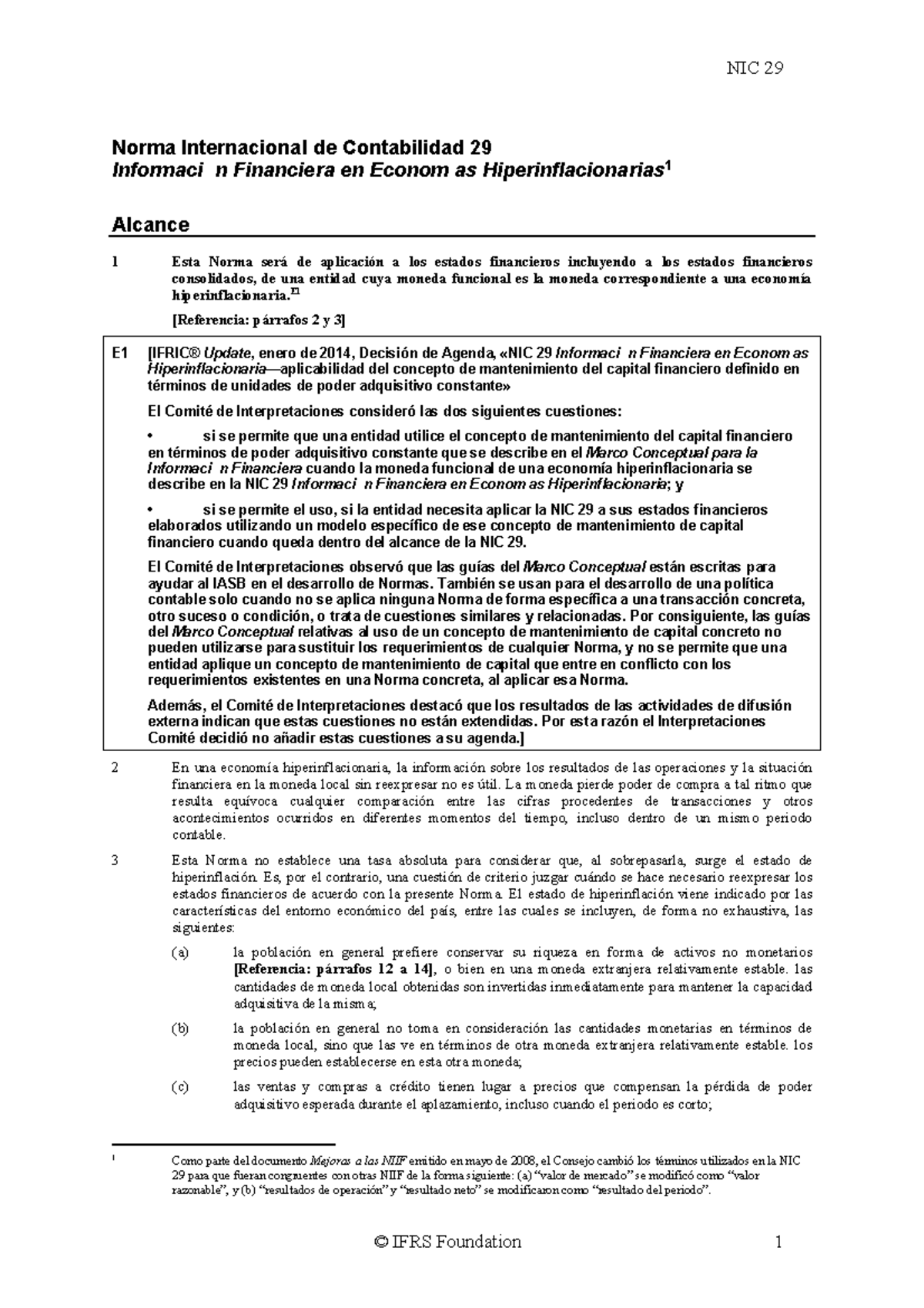 NIC 29 BV2024 Irach - Información Financiera en Economías ...