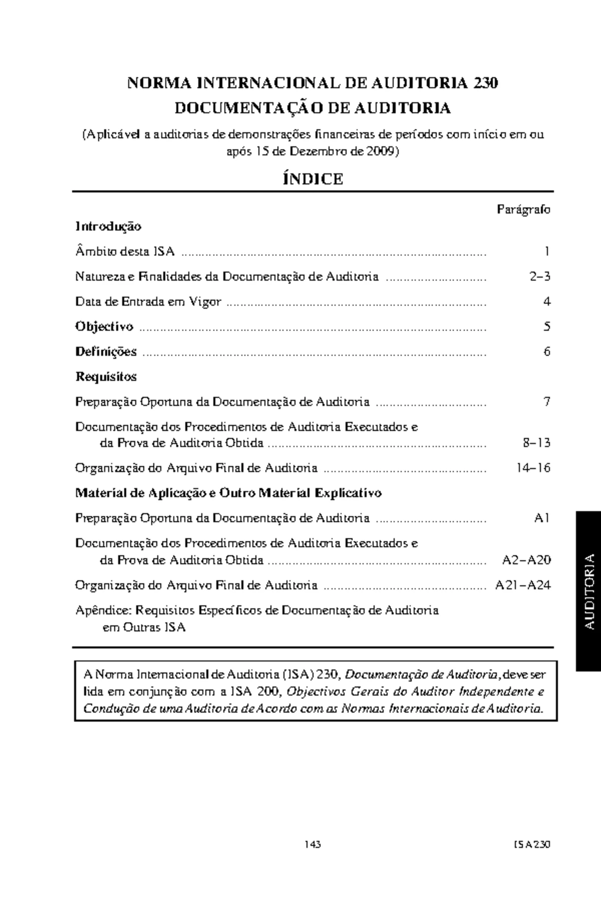 ISA 530: Amostragem de Auditoria e Normas Aplicáveis - Studocu