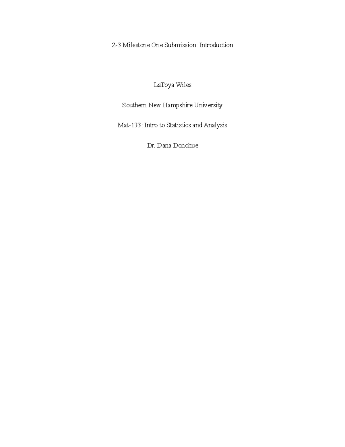 Mat-133 Final Project Milestone One: Social Media & Life Satisfaction ...