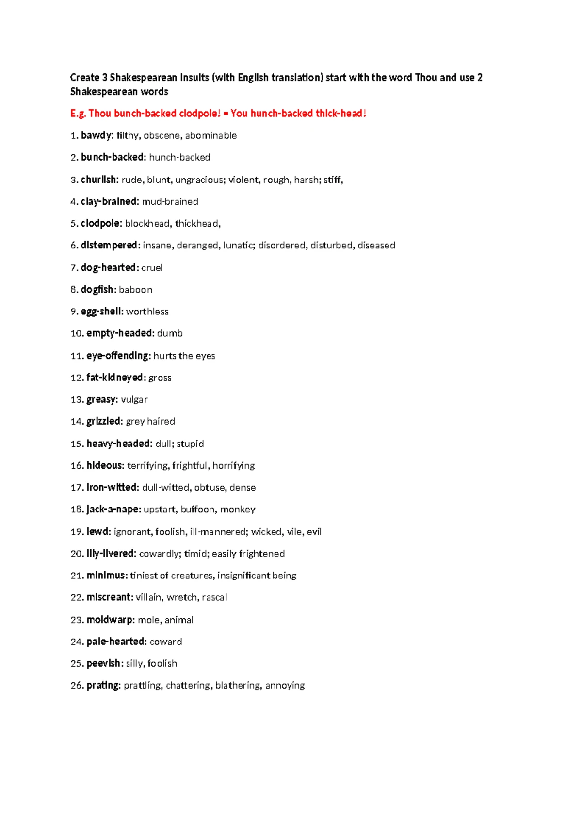 Gnomeo & Juliet Film Notes & Questions Analysis (ENG 101) - Studocu