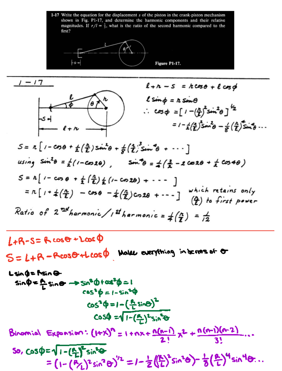 Quiz 1 Problems: Trigonometric Functions and Binomial Expansion - Studocu