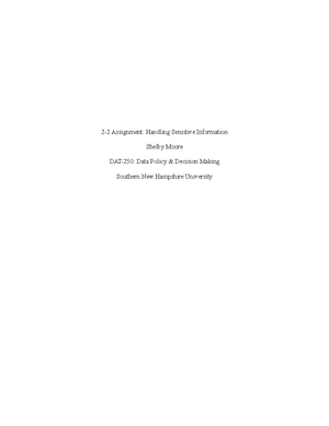 3-2 Assignment - Our goal is to determine whether the training ...