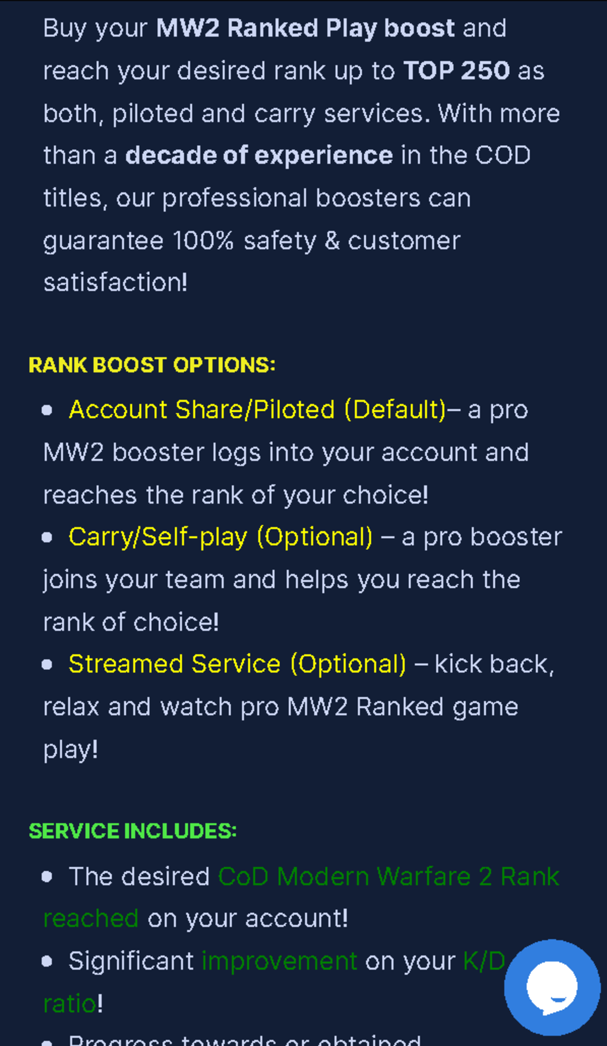 COD MW2 Ranked Play Boost - Boosting, Accounts & Powerleveling - Buy ...