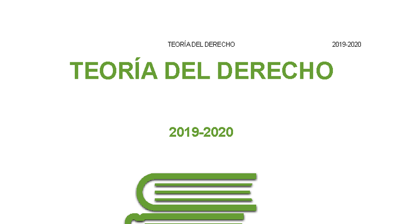 Apuntes de Teoría del Derecho 1 - Z. Markantonatos Lisaso - Studocu