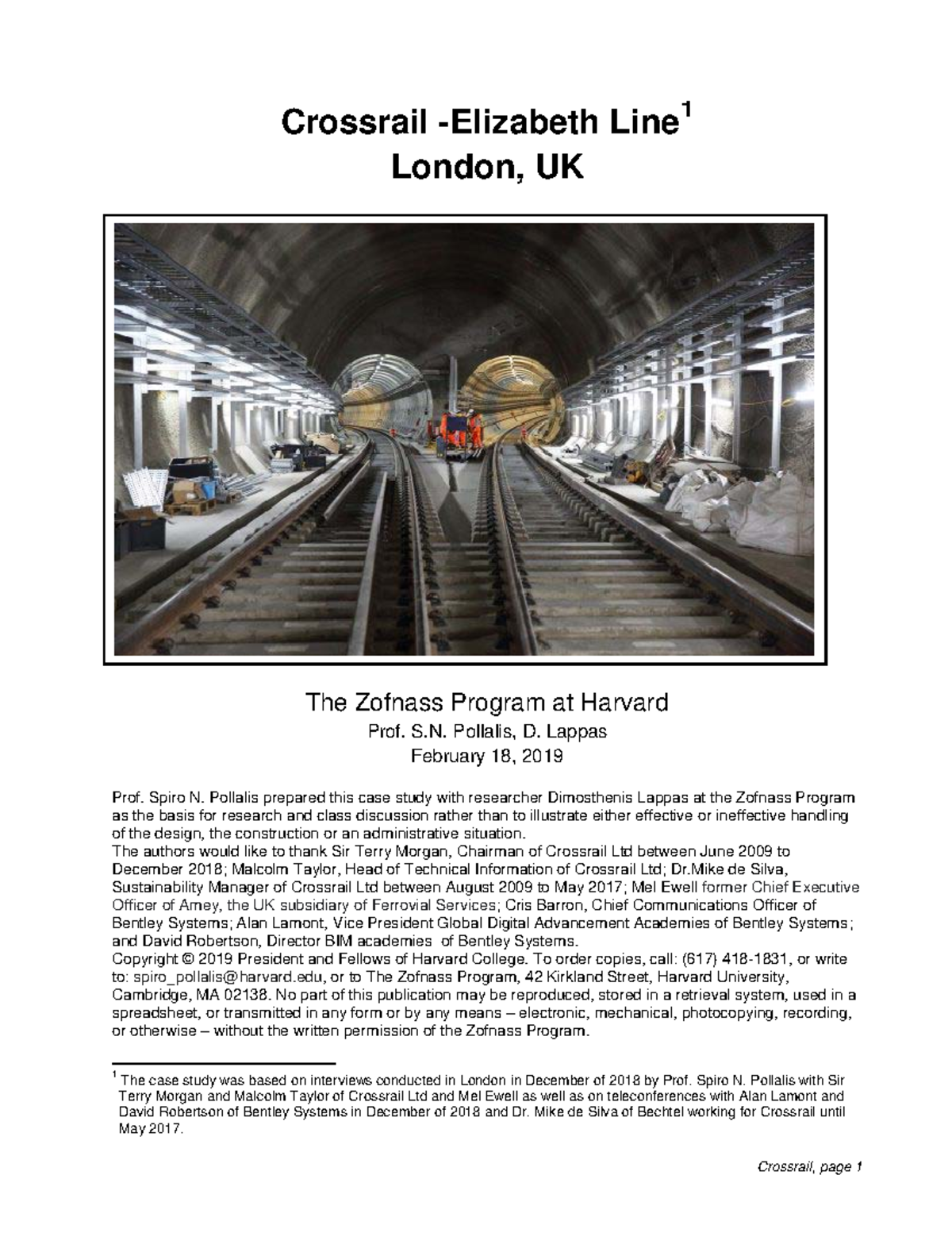 Crossrail Case Study (2019) - Innovations and Sustainability Insights ...