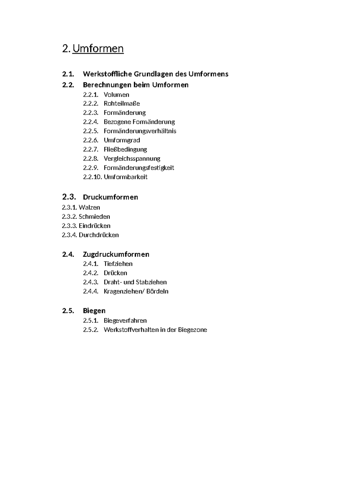 Umformen: Werkstoffliche Grundlagen und Berechnungen im Umformprozess ...