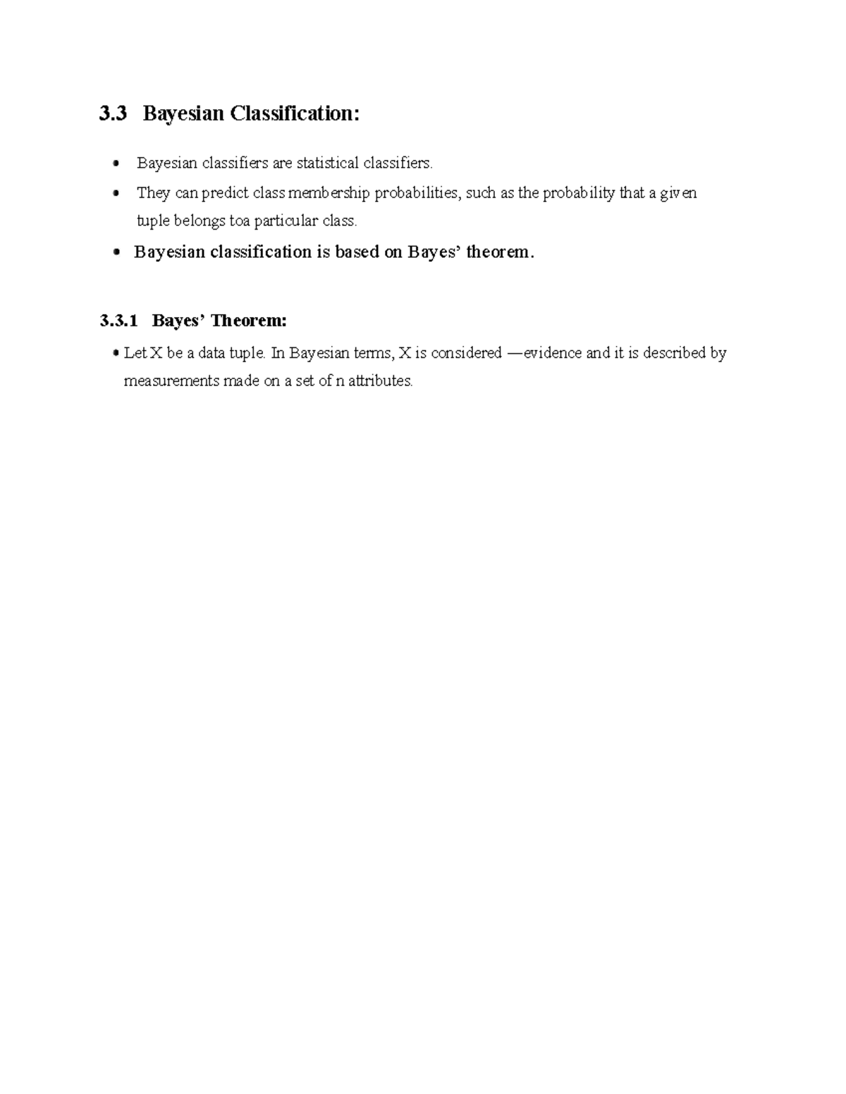 LECT 6 DM - Computer Science - 3 Bayesian Classification: Bayesian ...