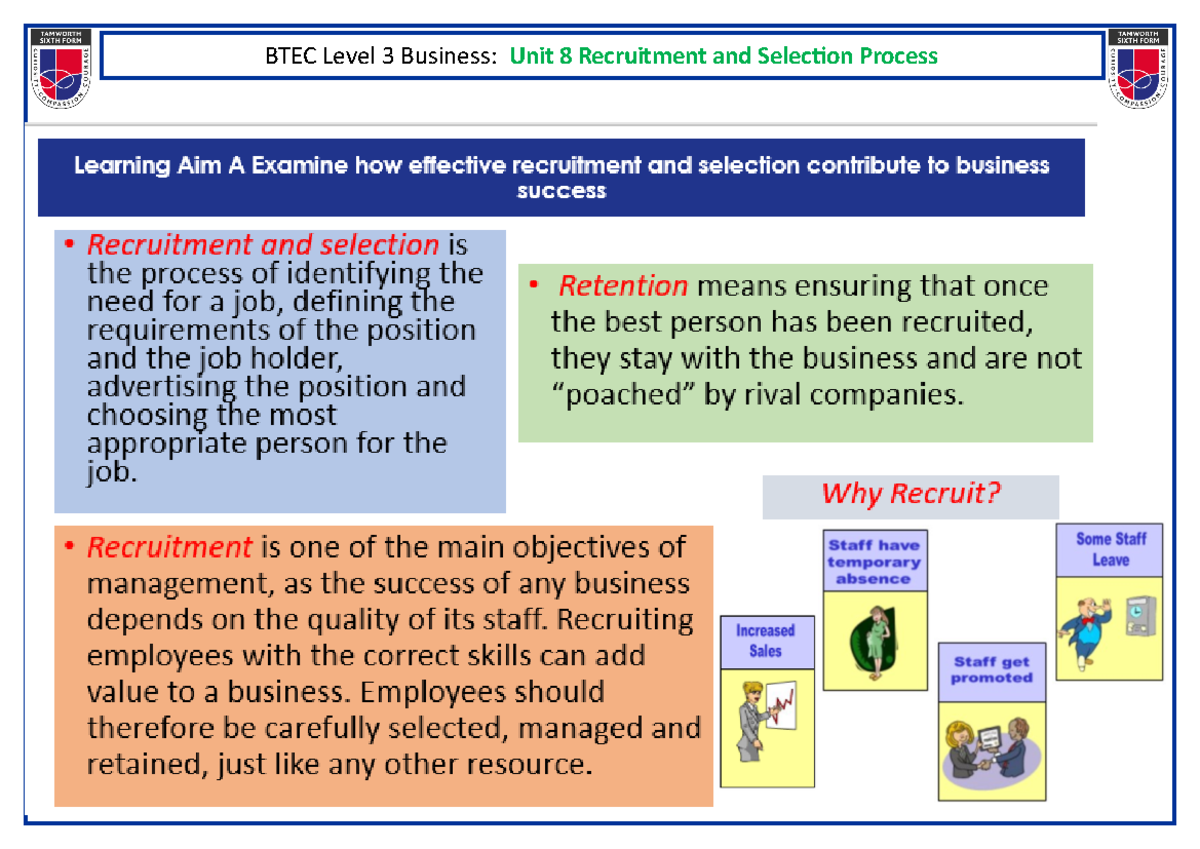 BTEC-L3-Unit-8- Learning Aim Sheets Info - BTEC Level 3 Business: Unit ...