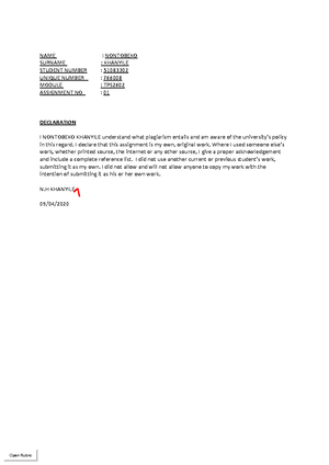 Lesson Plan: Writing a Formal Letter for Grade 9 (60 min) - Studocu