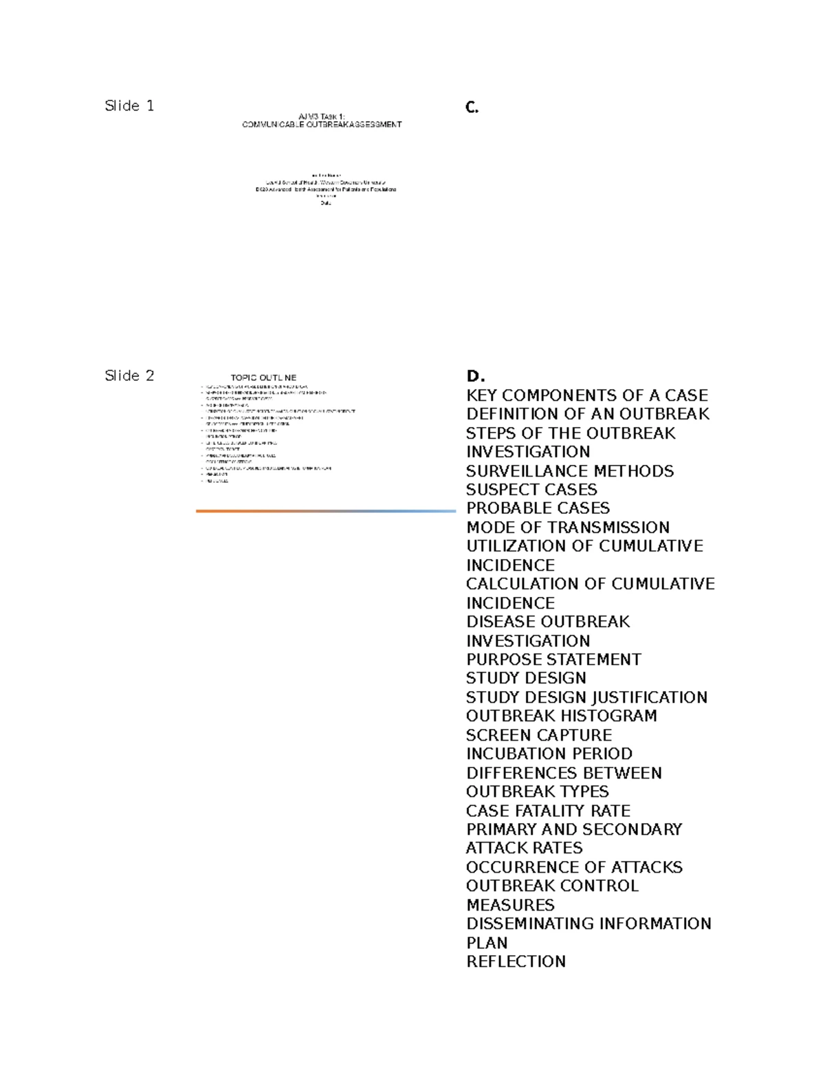 WGU D028 AJM3 Plague Outbreak Simulation: Crab Apple Valley ...