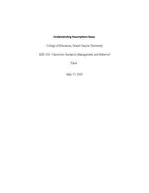 [Solved] Discuss 23 classroom routines that support positive behaviors ...