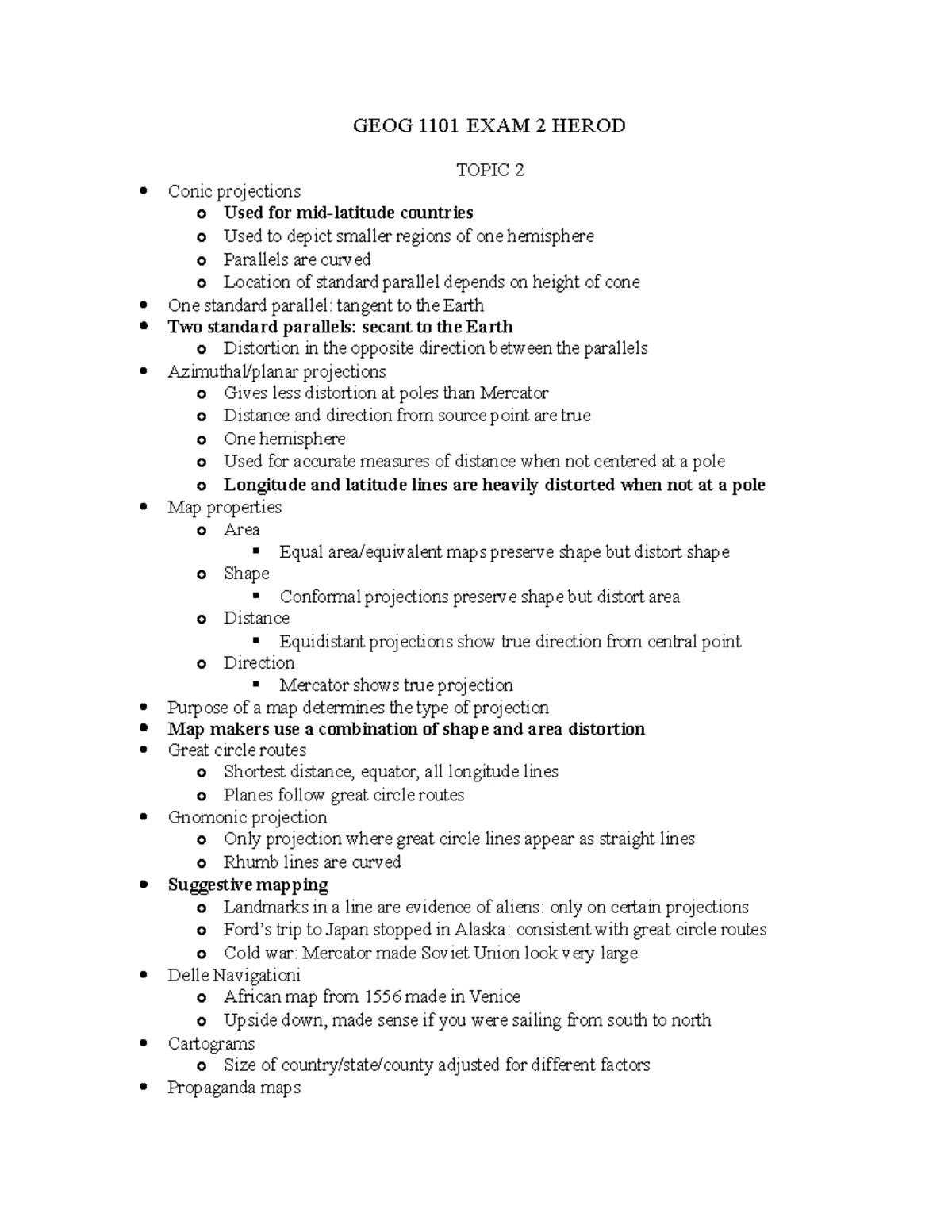 GEOG 1101 Exam 3 - Economic Geography & Development Lecture Notes - Studocu
