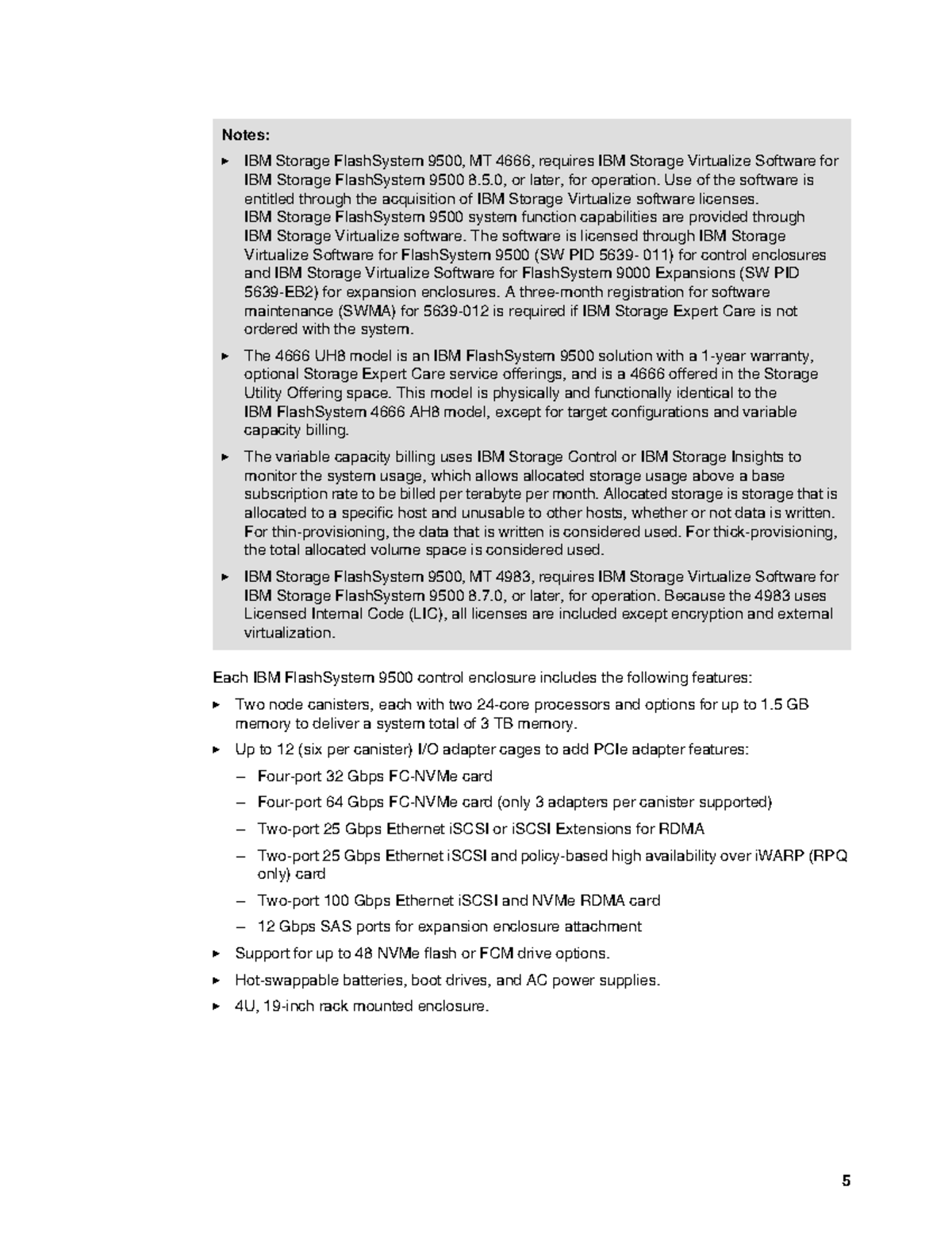 IBM Storage FlashSystem 9500 Notes: Redp5742 [7-8] Overview - Studocu