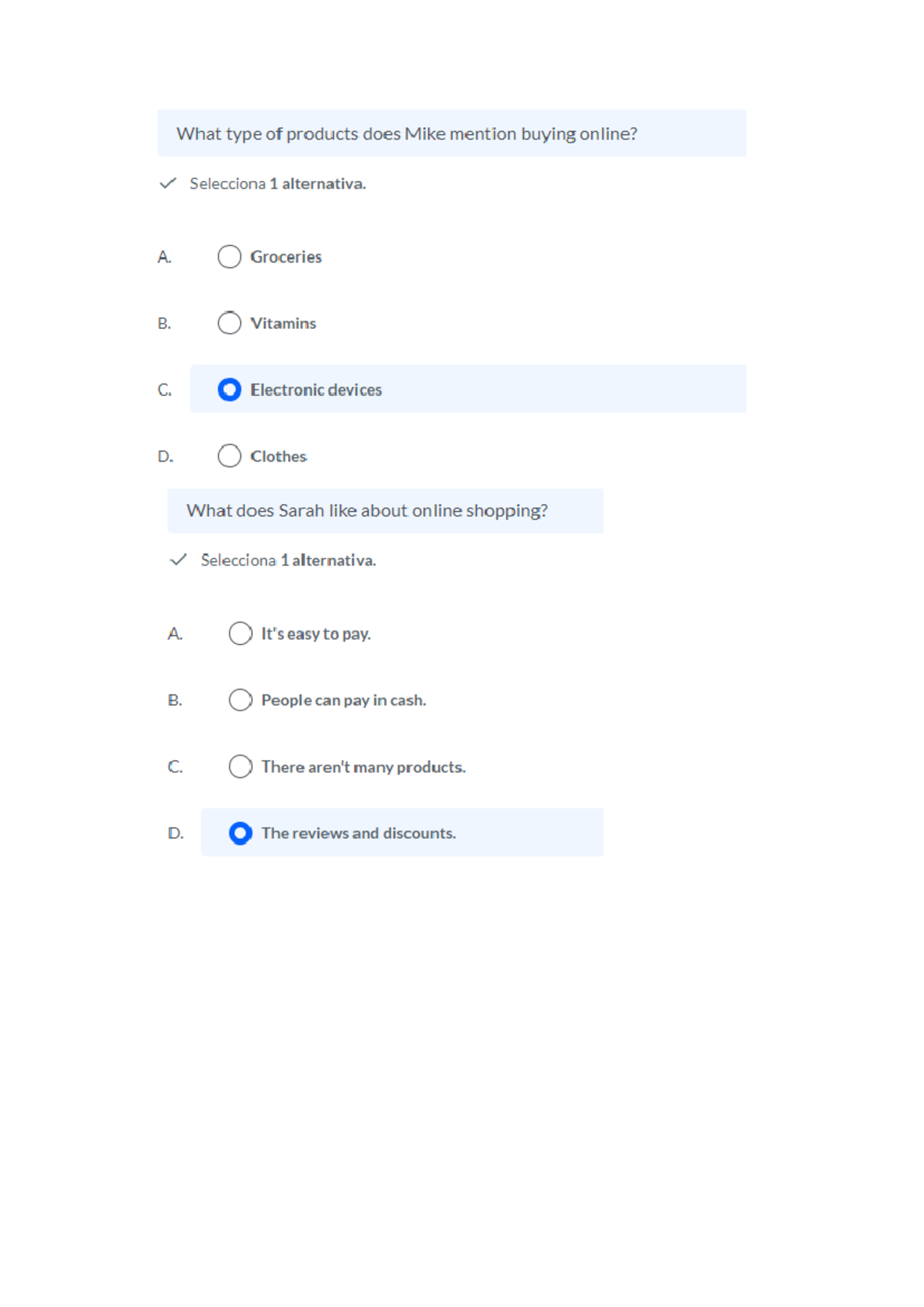 Week 13 - Pre-Task Quiz: Online Shopping Insights and Preferences - Studocu