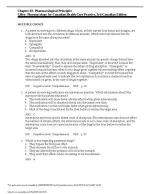 Module 10 Assisting with medications part 2 Assignment - Module 10 ...