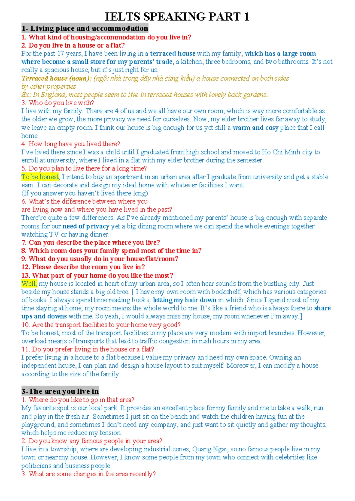 Test 5 - IELTS READING COMPREHENSION - Building a Castle and Navigation ...