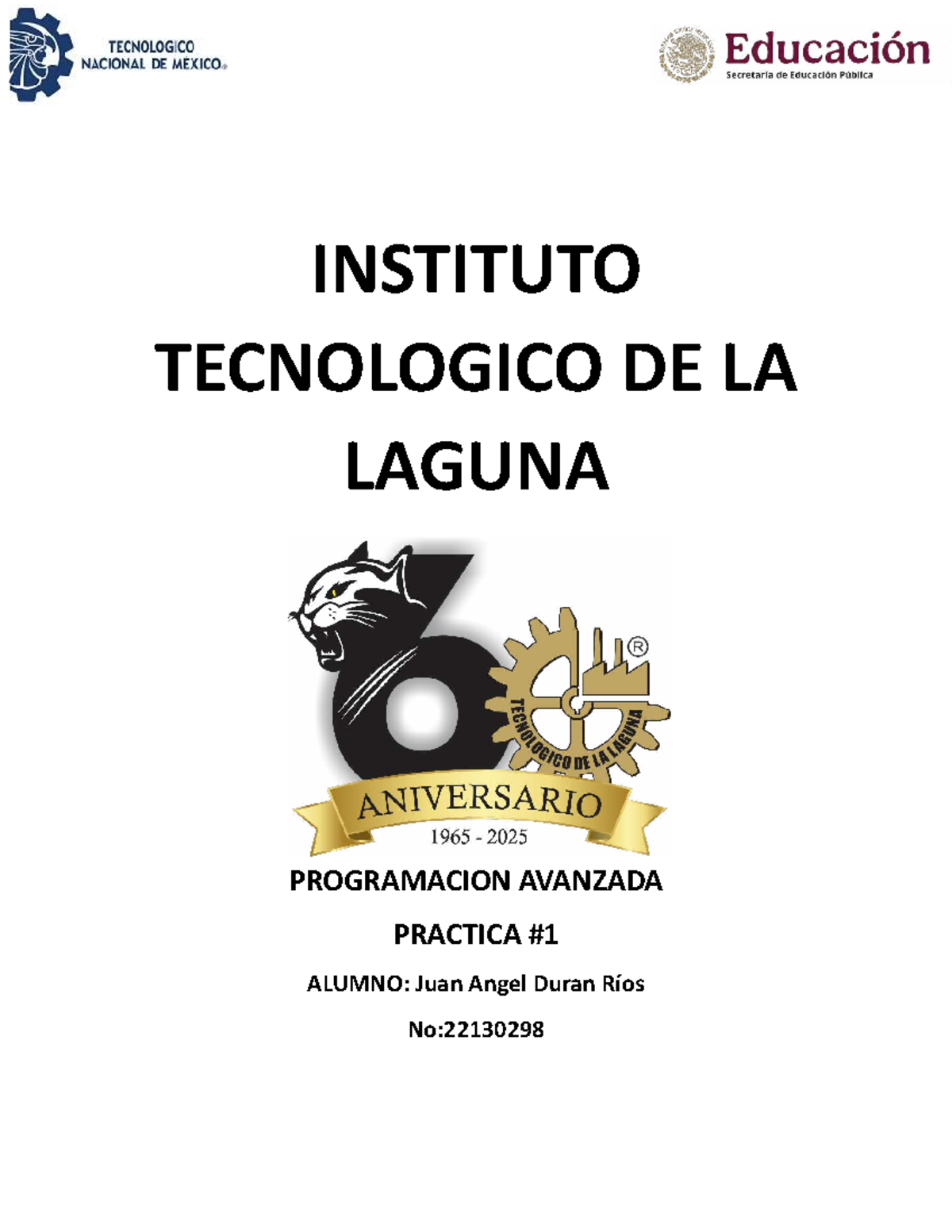 Práctica 1 de Programación Avanzada - Visual Studio .NET - Studocu
