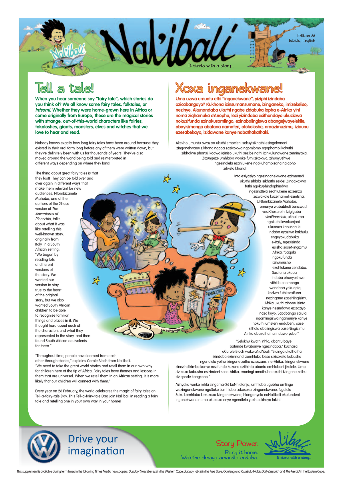 Nalibali Edition 88: Celebrating Fairy Tales in isiZulu and English ...