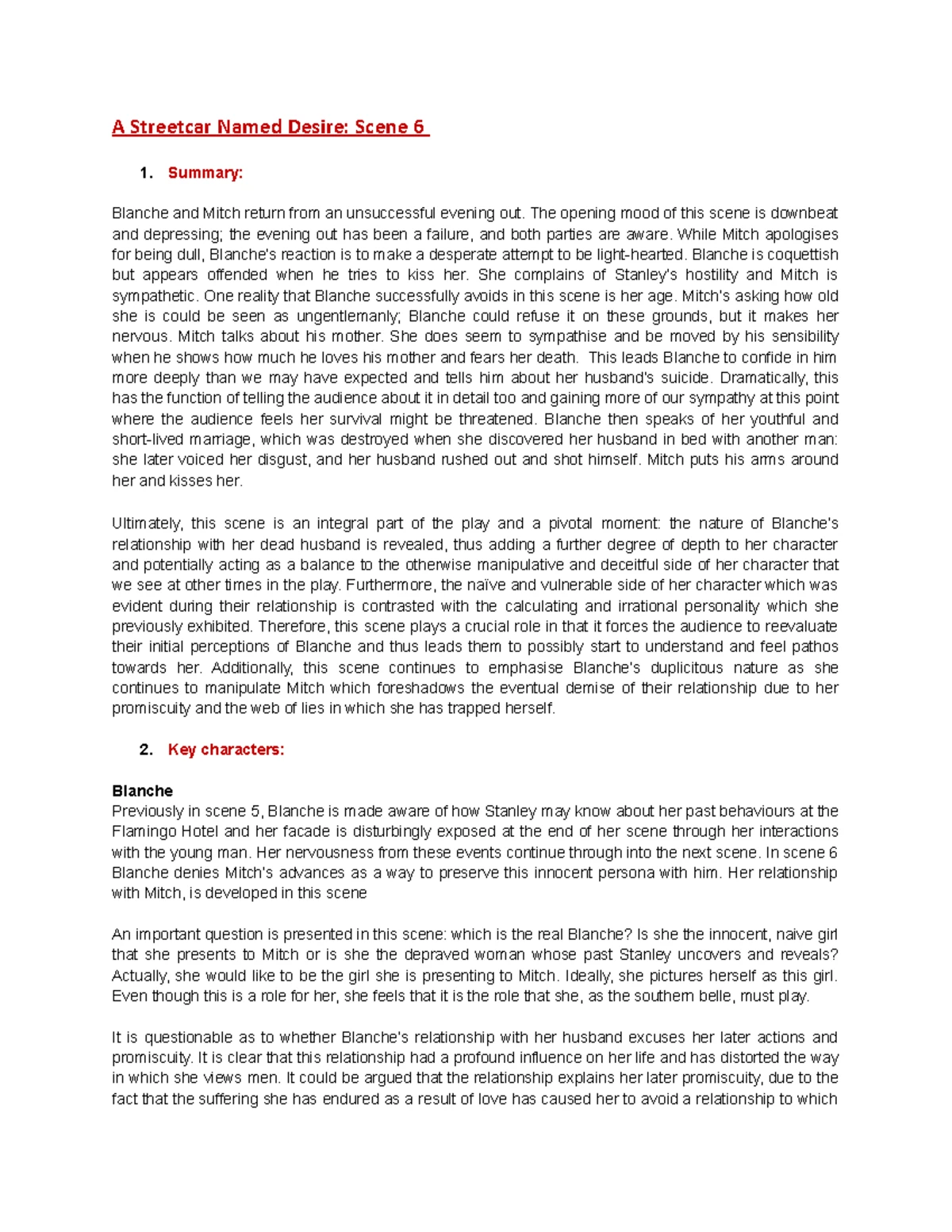 AQA A Level Literature Paper 1 Practice - Othello by William ...