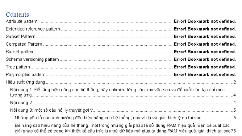 Cuoiky - MongoDB Performance Optimization Strategies - Studocu