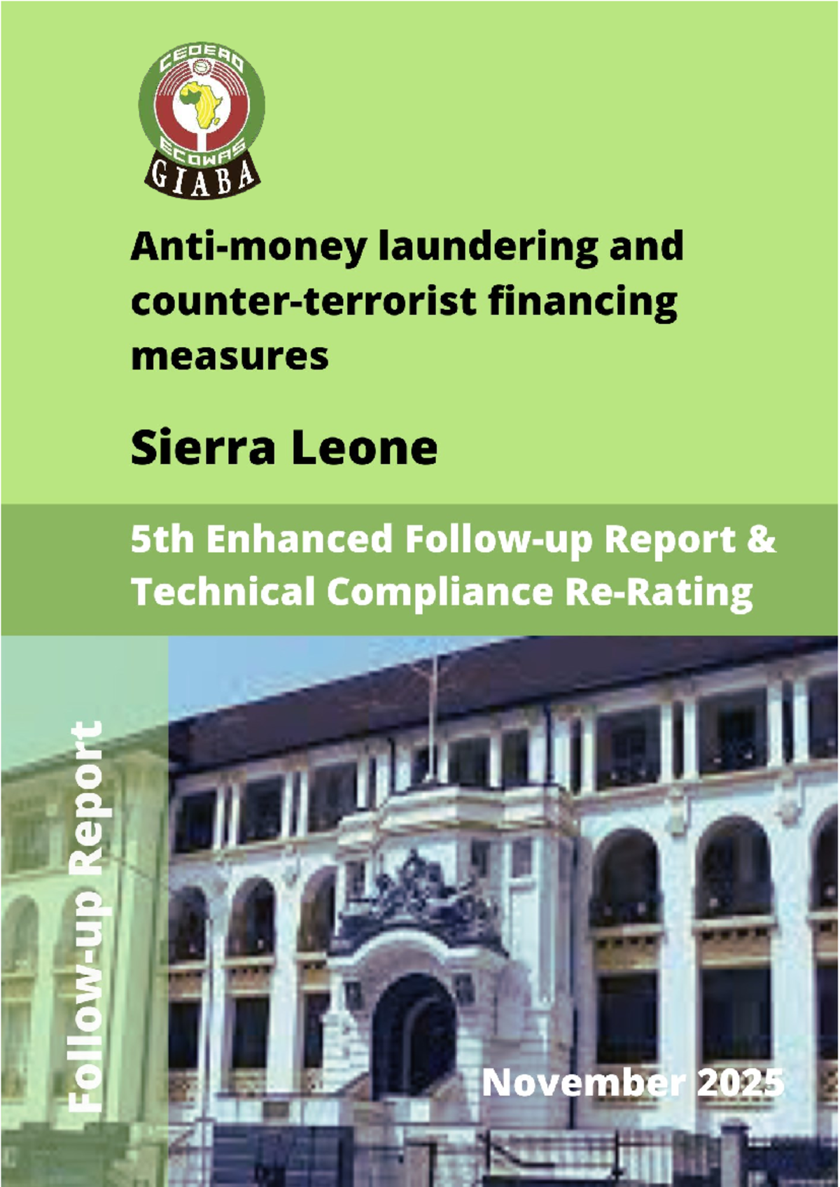 Sierra Leone: 5th Enhanced Technical Compliance Report (2025) - Studocu