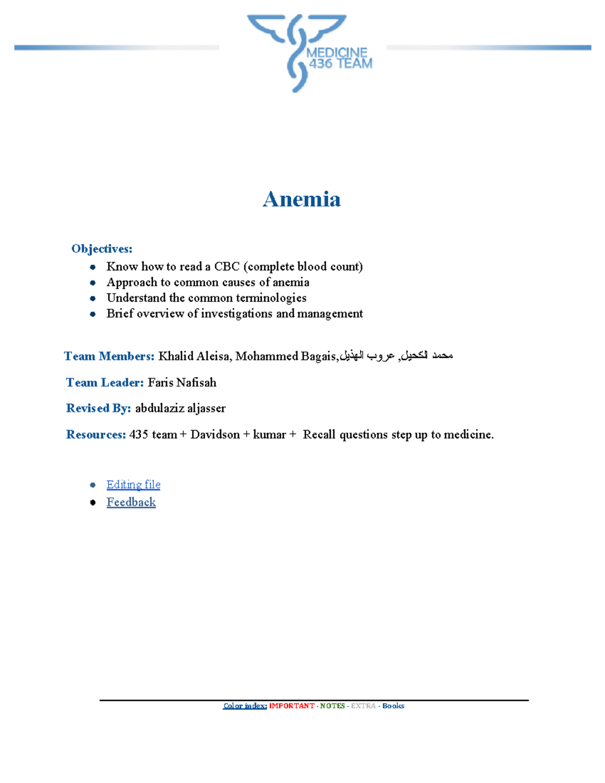 Different Types of Anemia: A Comprehensive Overview (MD 101 Lecture ...