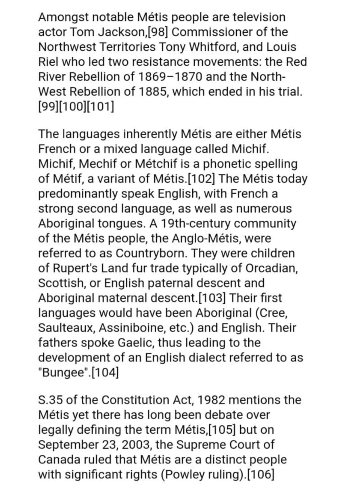Métis and Inuit Peoples: A Historical Overview (HIST 100) - Studocu