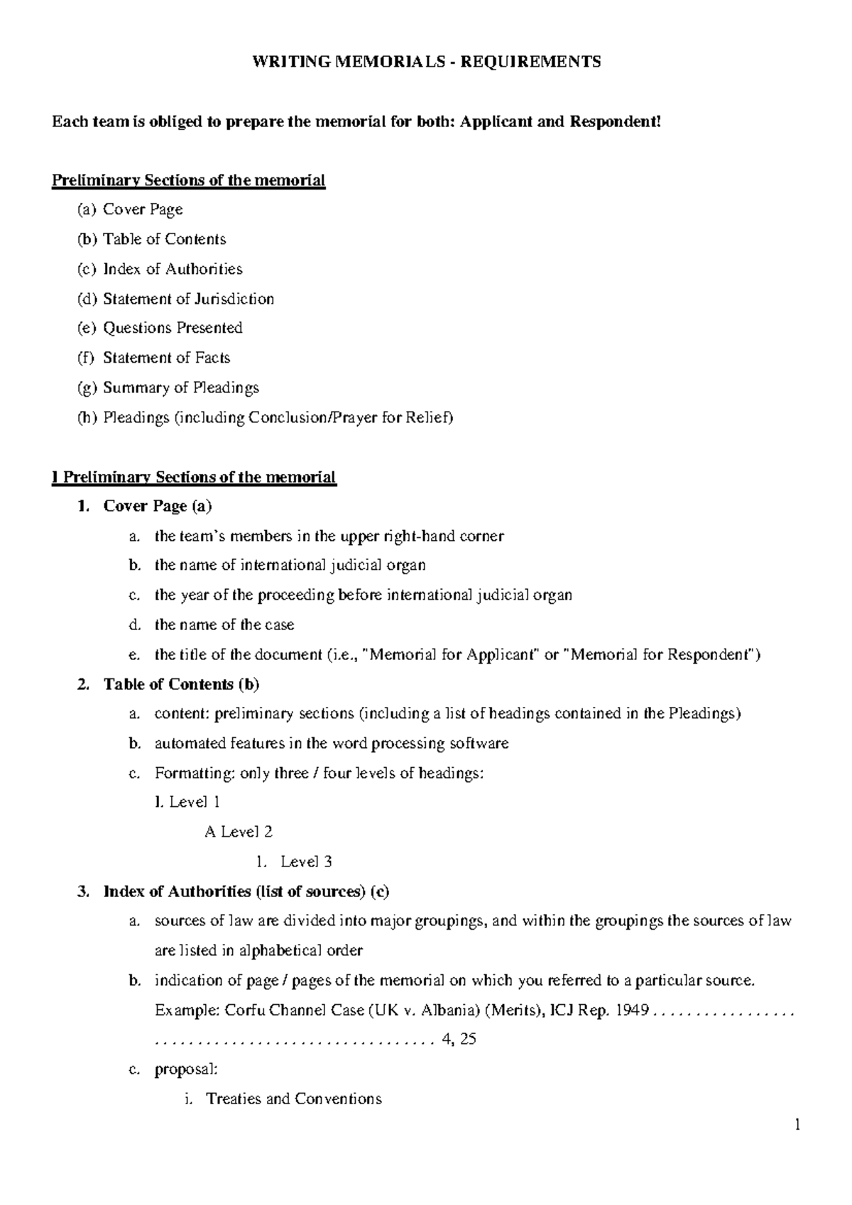 Memorial-writing - Summary of secondarydemonstration - WRITING ...