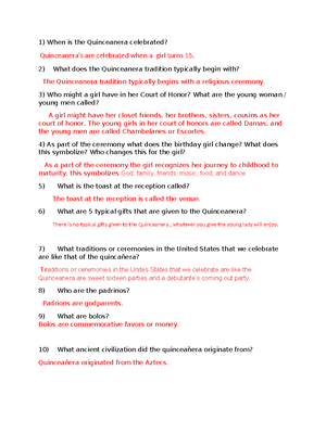 AP Spanish - Reading and Questions - SECTION l, PART A Interpretive ...