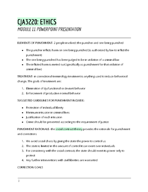 Ethics Chapter 7 Summary - CJA 3220: ETHICS CHAPTER 7: POLICE CORRUPTION & RPONS KEY TERMS - Studocu