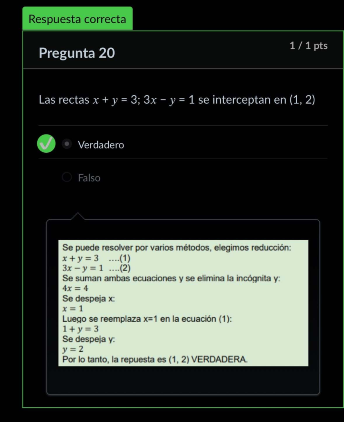 Matemáticas II TPI2 - Respuestas Correctas Preguntas de Ejercicio - Studocu