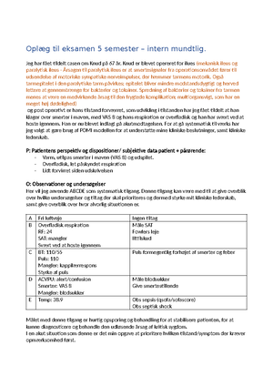 Modeller - Sygepleje modeller PES Sygeplejefaglige optegnelser Model for praktiske færdigheder ...