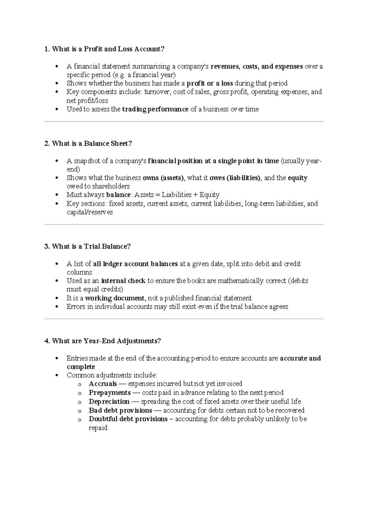 BLP Apply Task Week 9: Understanding Financial Statements - Studocu