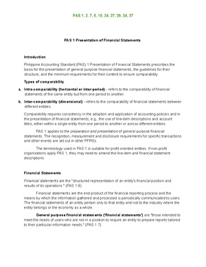 Fabm2-module 1 - Statement of FInancial Position - Elements of the ...