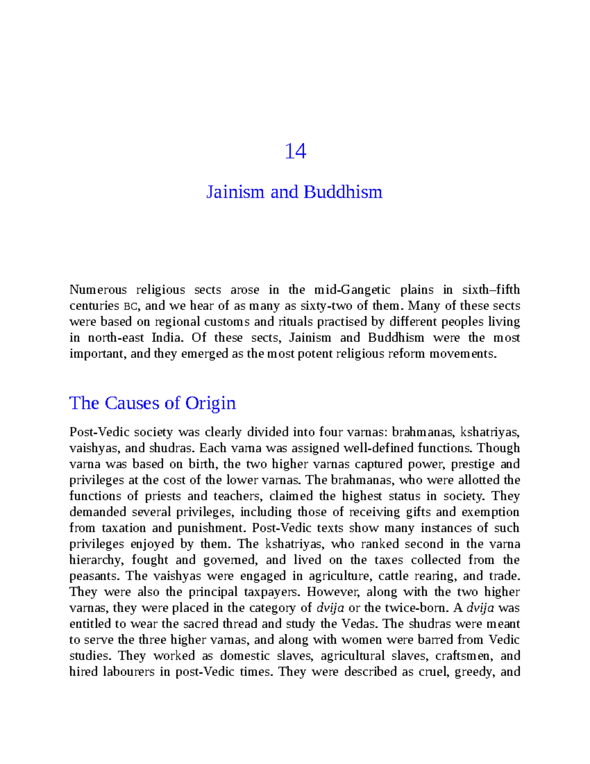 Buddhism and Jainism: Key Historical Insights and Doctrines (HIST 14) - Studocu
