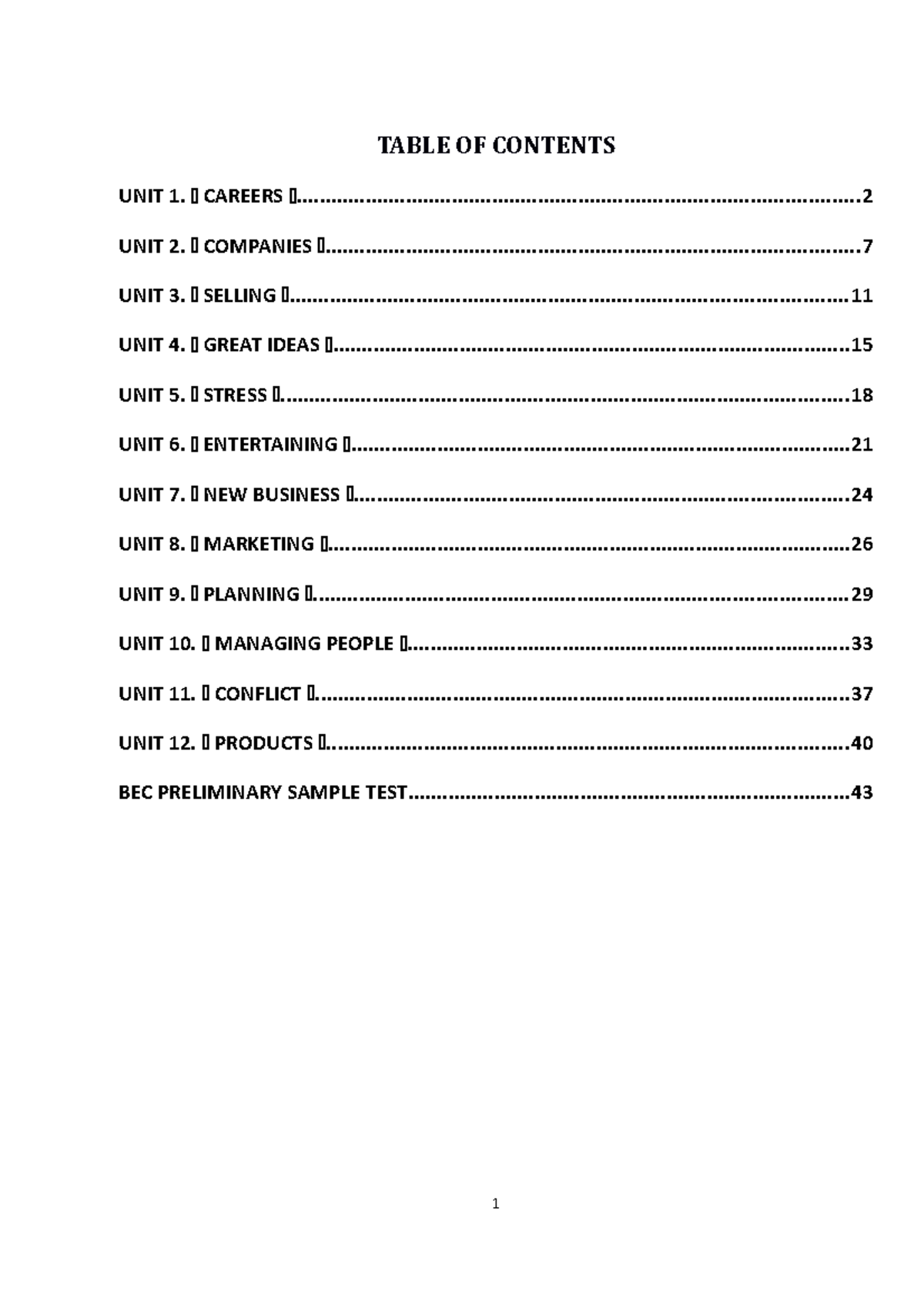 TLBT-THTH 1 test 10 unitTLBT-THTH 1 test 10 unit - TABLE OF CONTENTS ...
