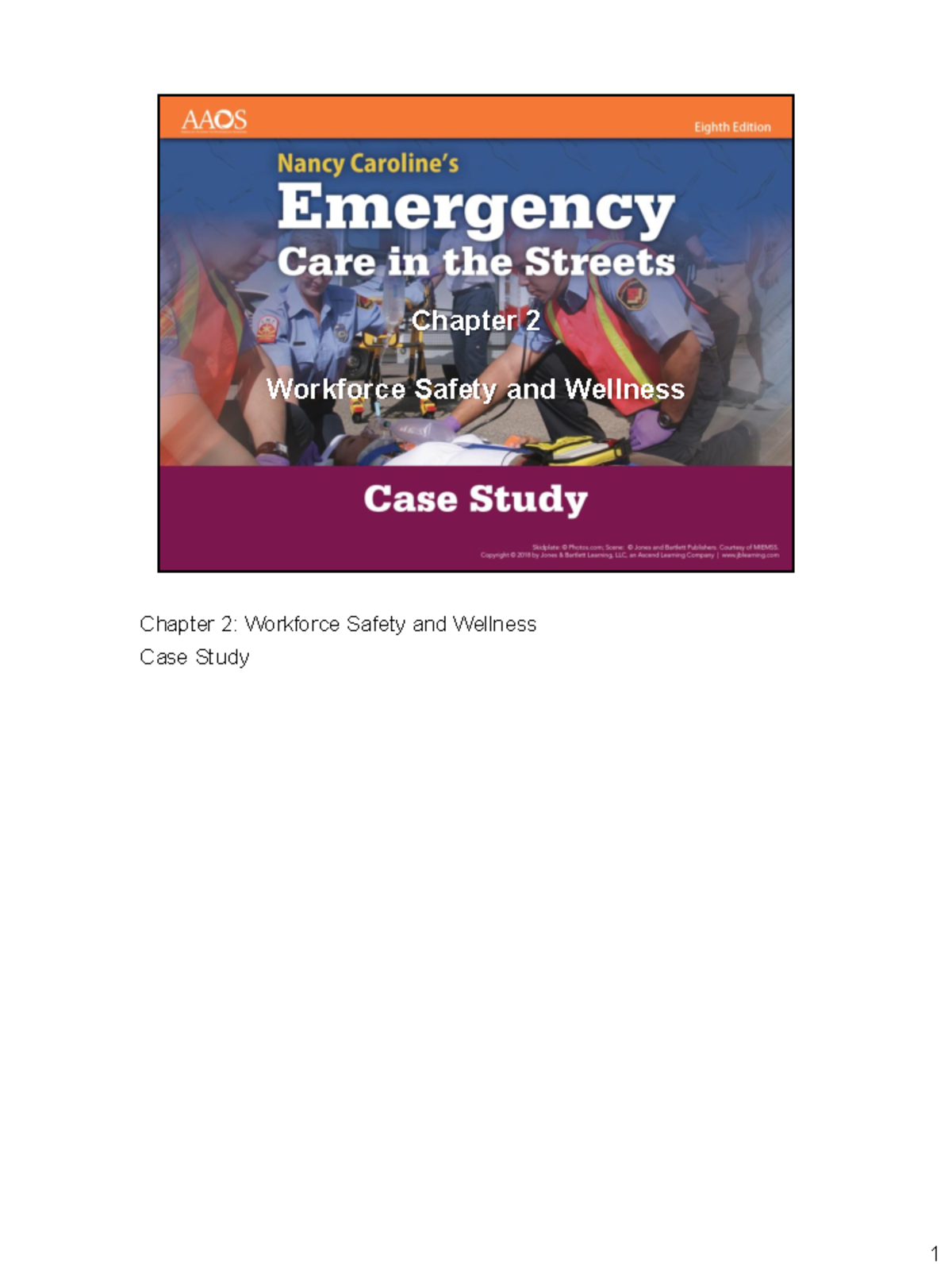 Case Study CH 2: Workforce Safety & Wellness Analysis - Studocu