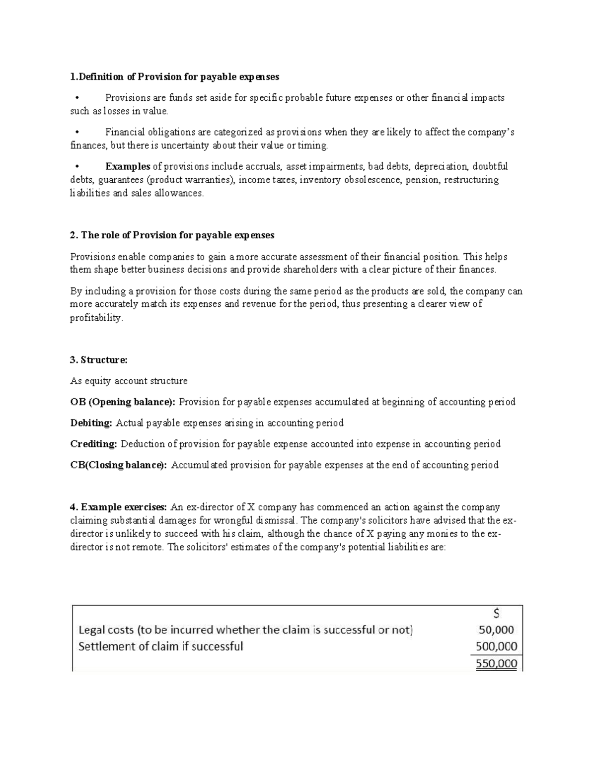 Provision for Payable Expenses: Financial Impact & Accounting Structure ...
