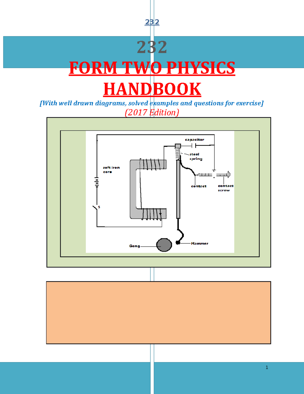 FORM TWO Physics Handbook - Comprehensive Guide with Diagrams ...